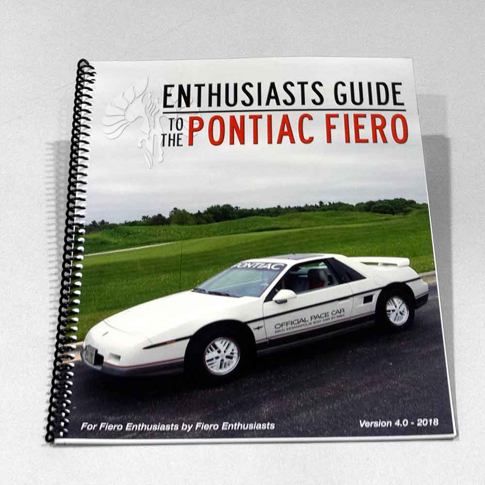 Official List of Fieromodels and options ? - Pennock's Fiero Forum